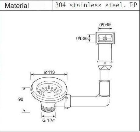 Kitchen Sink Waste And Overflow Kit | kitchen sink overflow fittings ...